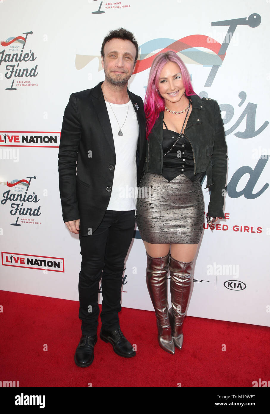 Los Angeles, CA, USA. 28th Jan, 2018. Larry Rudolph, Nikki Lund. Steven ...