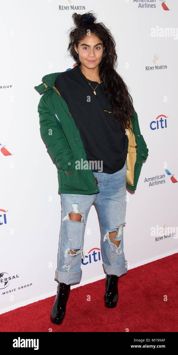 New York, NY, USA. 28th Jan, 2018. Jessie Reyez at arrivals for 2018 ...