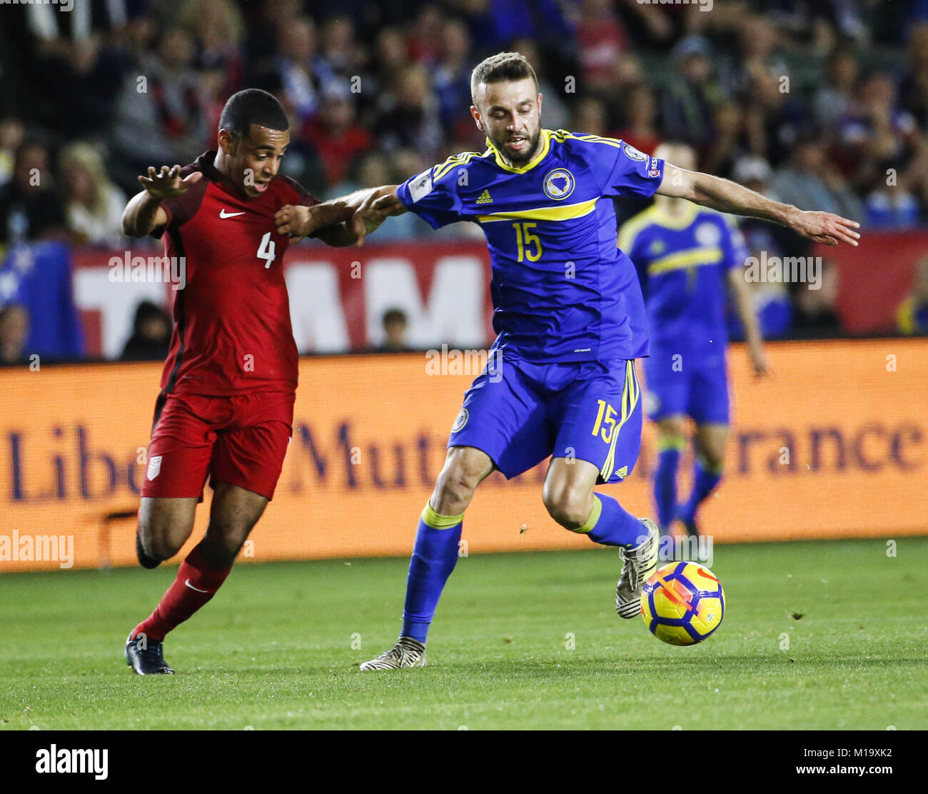 Los Angeles, California, USA. 25th Jan, 2018. Bosnia and Herzegovina's ...