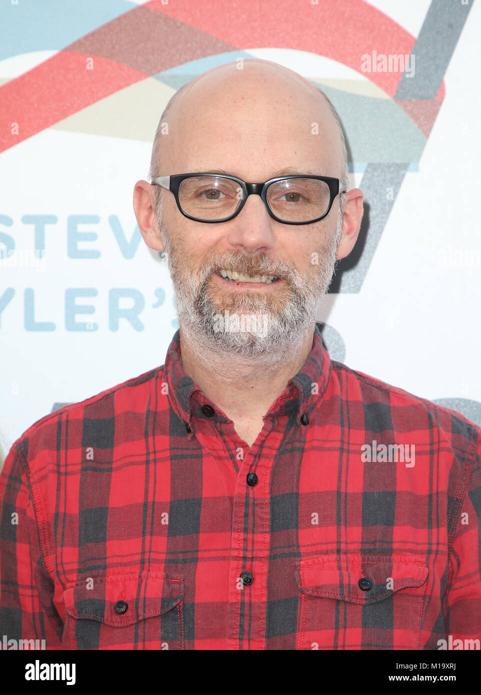 LOS ANGELES, CA - JANUARY 28: Moby, at Steven Tyler and Live Nation ...