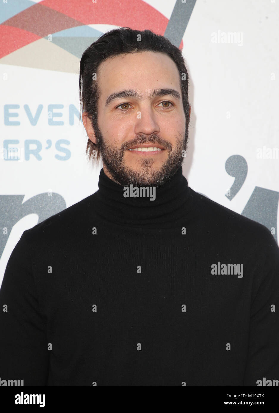 LOS ANGELES, CA - JANUARY 28: Pete Wentz, at Steven Tyler and Live ...
