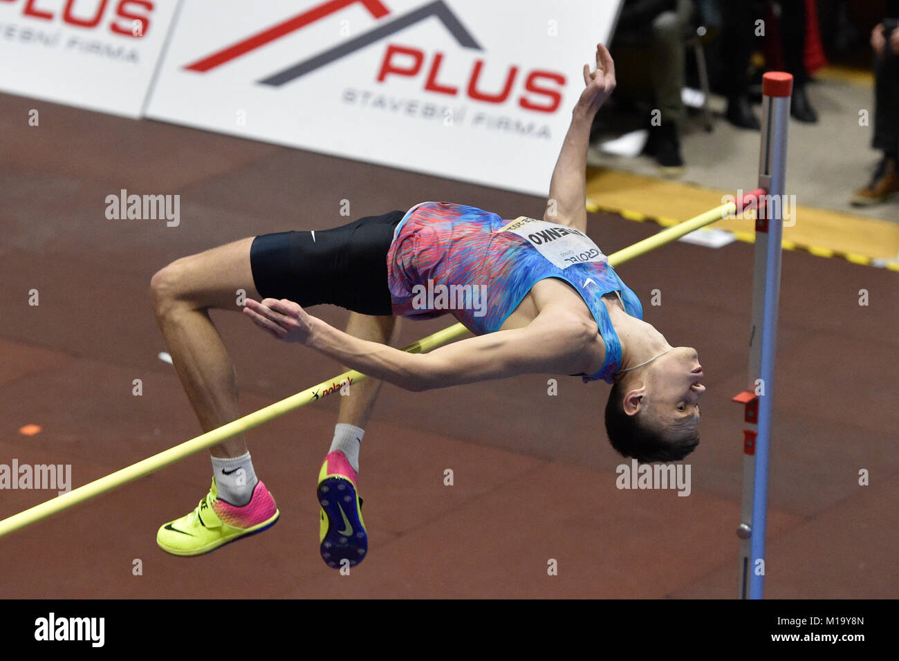 Danil lysenko high jump hi-res stock photography and images - Alamy