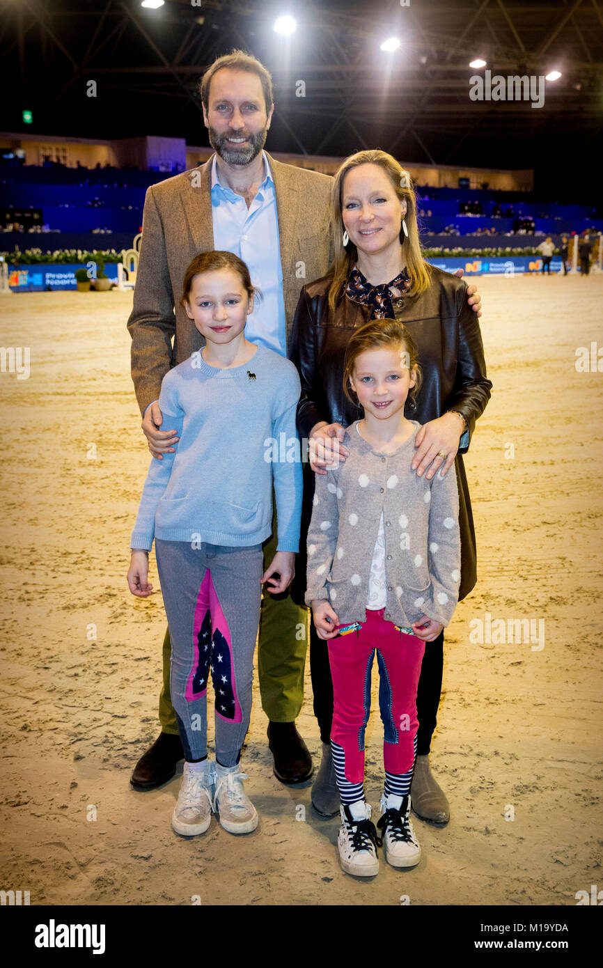 Princess Margarita de Bourbon de Parme with her husband Tjalling ten ...