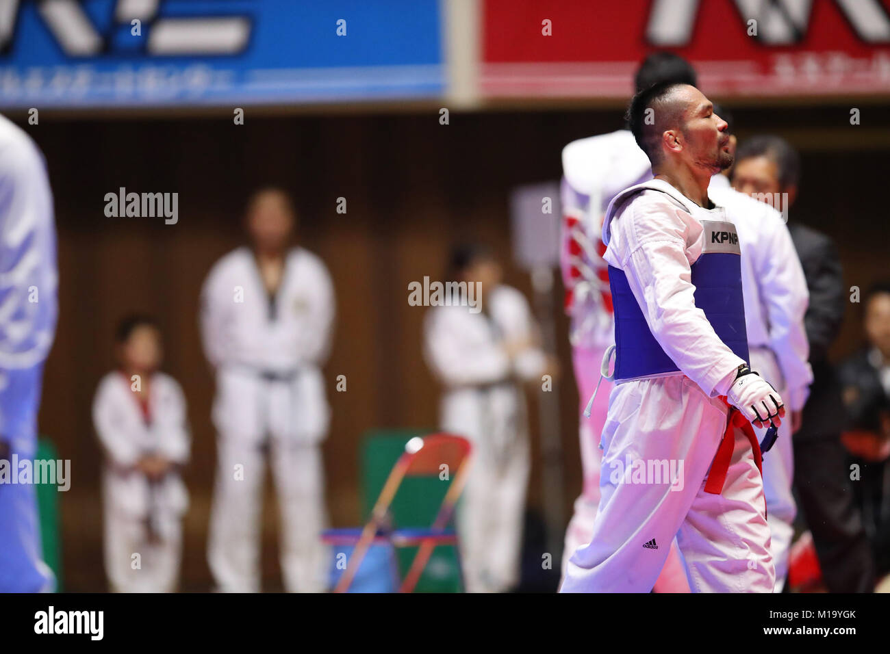 Ä/Katsunori Kikuno, JANUARY 21, 2018 - Taekwondo : All Japan Taekwondo Championship Men's -80kg ...