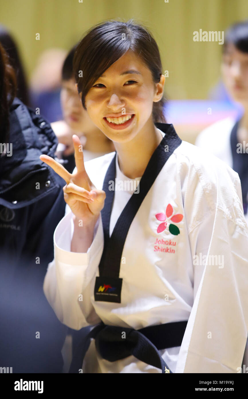 Miyu Yamada, JANUARY 21, 2018 - Taekwondo : All Japan Taekwondo ...