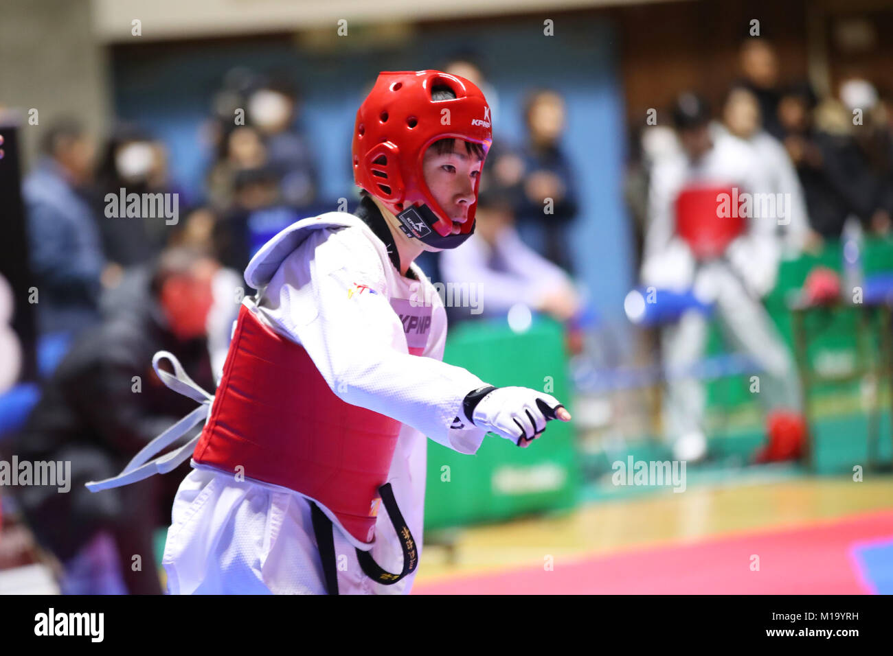 Toshitaka Maeda, JANUARY 21, 2018 - Taekwondo : All Japan Taekwondo Championship Men's -58kg at ...