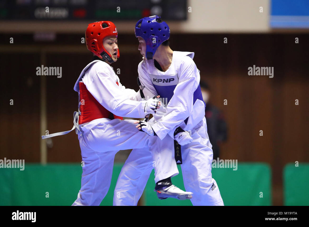 Takuya Oshima, JANUARY 21, 2018 - Taekwondo : All Japan Taekwondo Championship Men's -68kg at ...