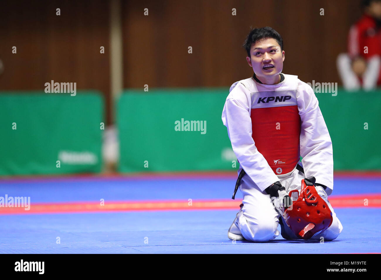 Takuya Oshima, JANUARY 21, 2018 - Taekwondo : All Japan Taekwondo Championship Men's -68kg at ...