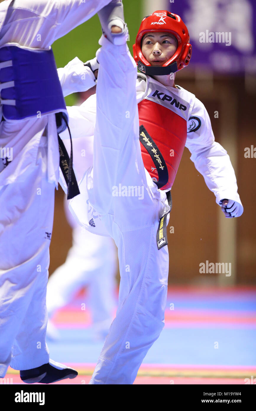 Arashi Uchimura, JANUARY 21, 2018 - Taekwondo : All Japan Taekwondo Championship Men's -63kg at ...