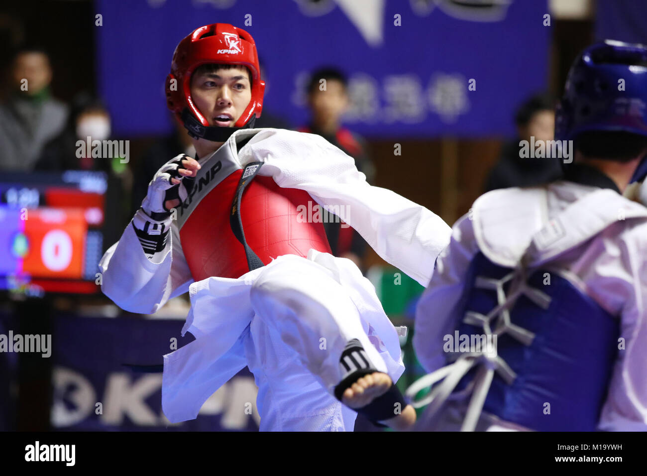 Ä Issei Hamada, JANUARY 21, 2018 - Taekwondo : All Japan Taekwondo Championship Men's -68kg at ...