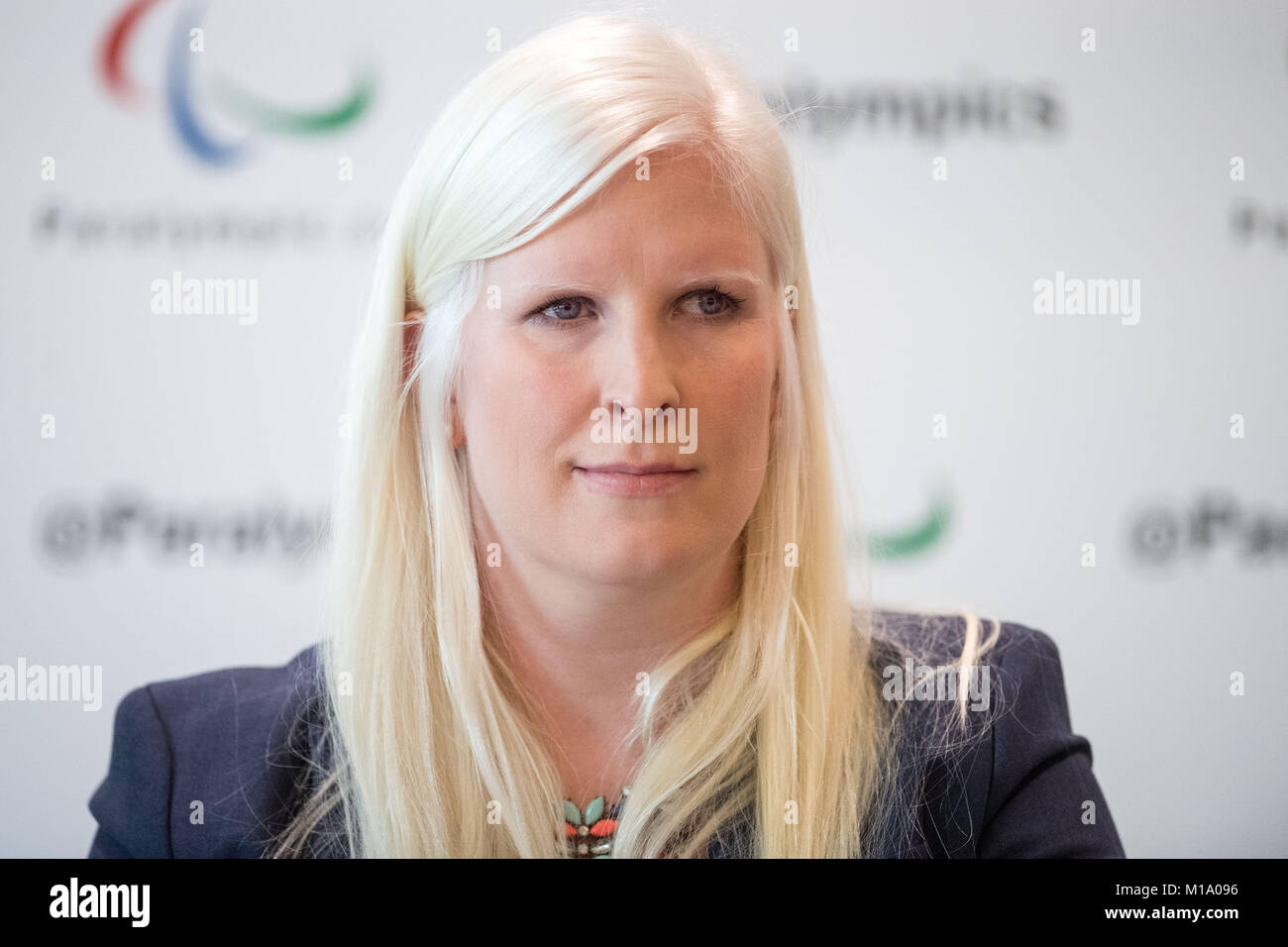 Chelsey Gotell, chairwoman of the athlete's comittee of the ...