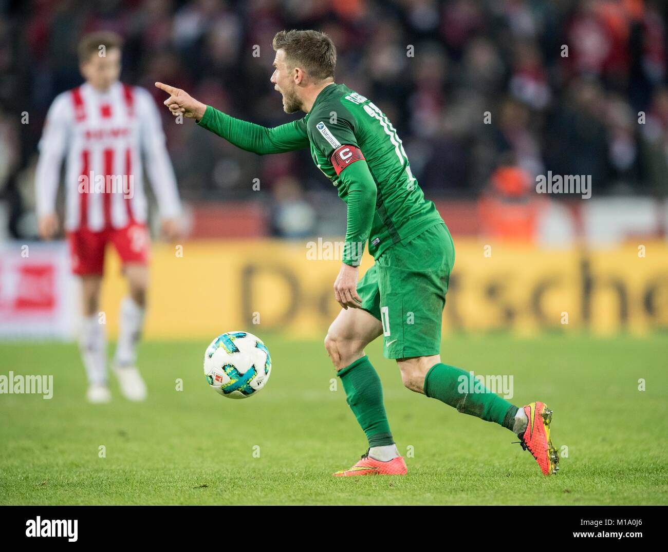 Daniel BAIER (A) gesture, gesture, wuetend, Wut, Fussball 1. Bundesliga ...