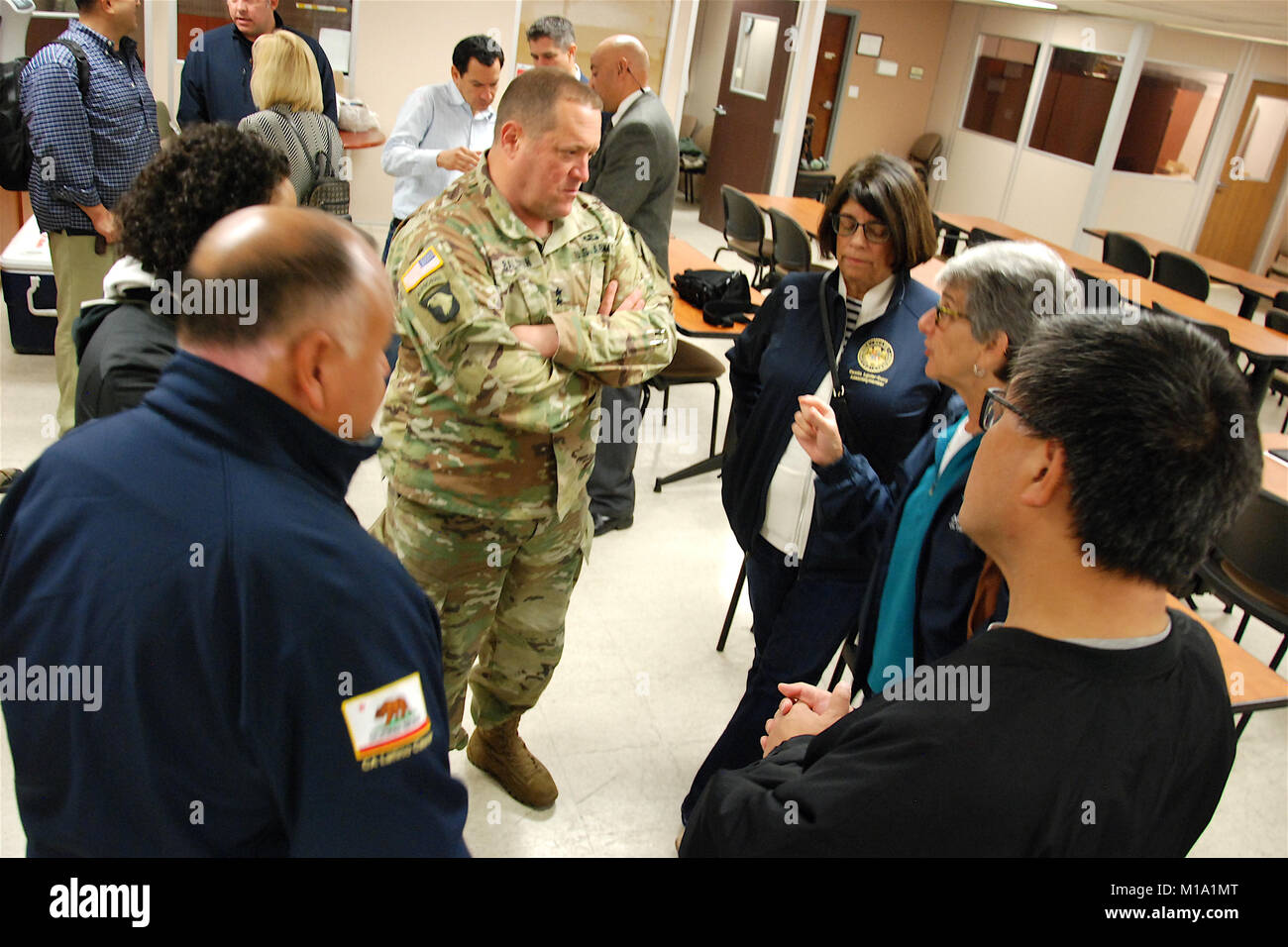 Several members of the California Assembly and Senate joined Maj. Gen ...