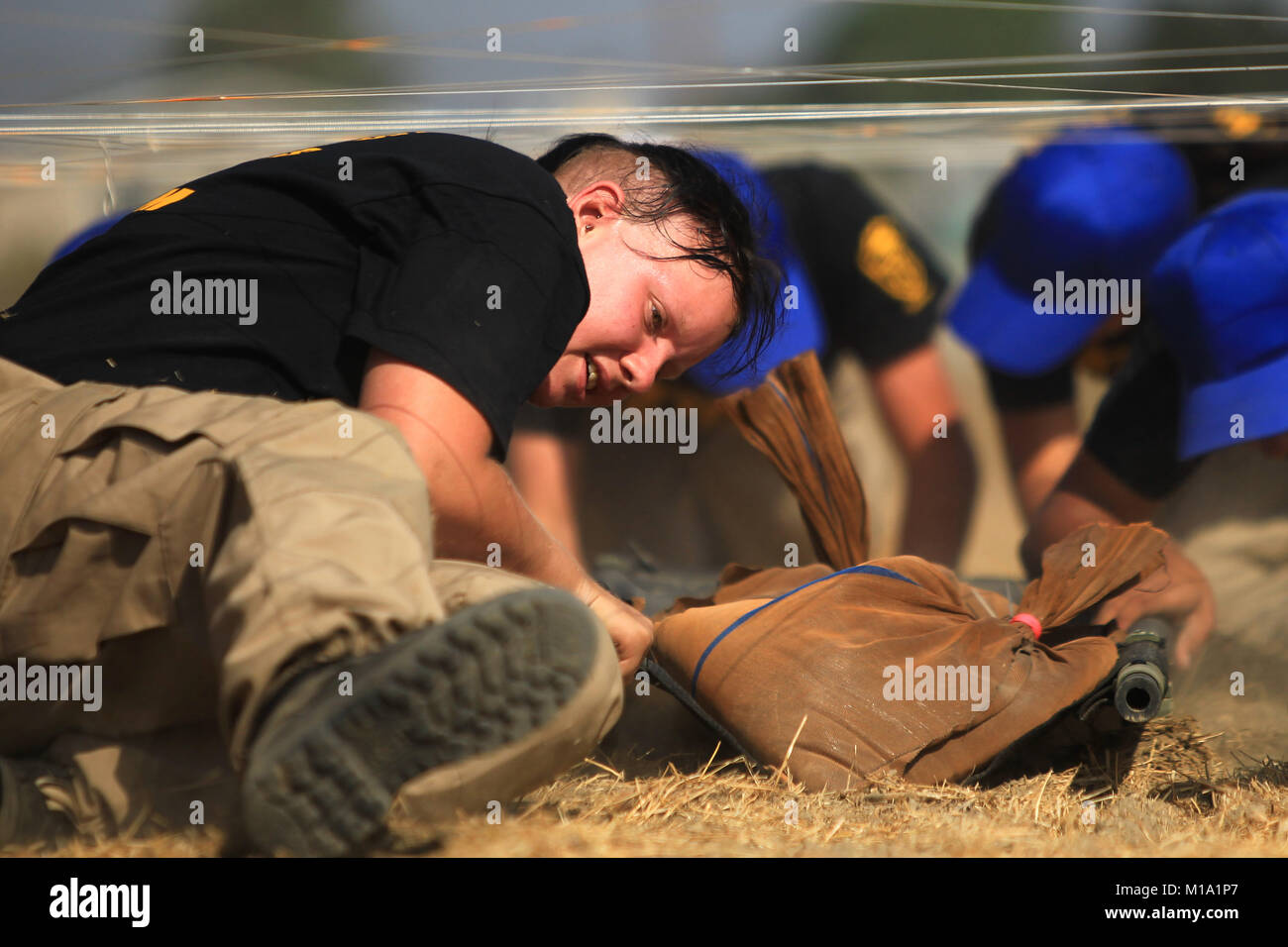California Cadet Corps Cadet Cpl. Betty Peters, a freshman at Indian ...