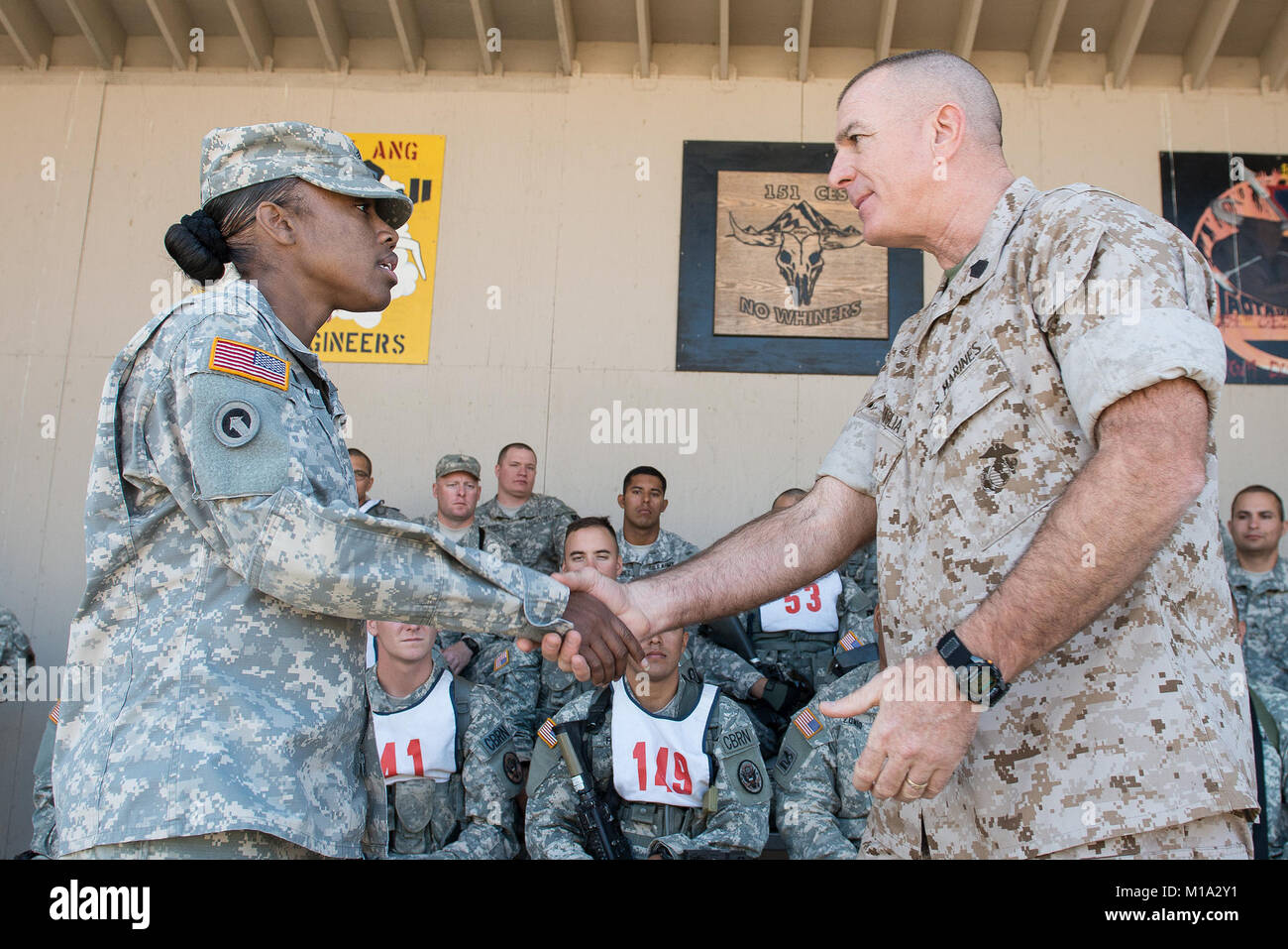 Images from Tech Sgt. Gallahan, SEAC photographer, showing Sgt. Maj ...