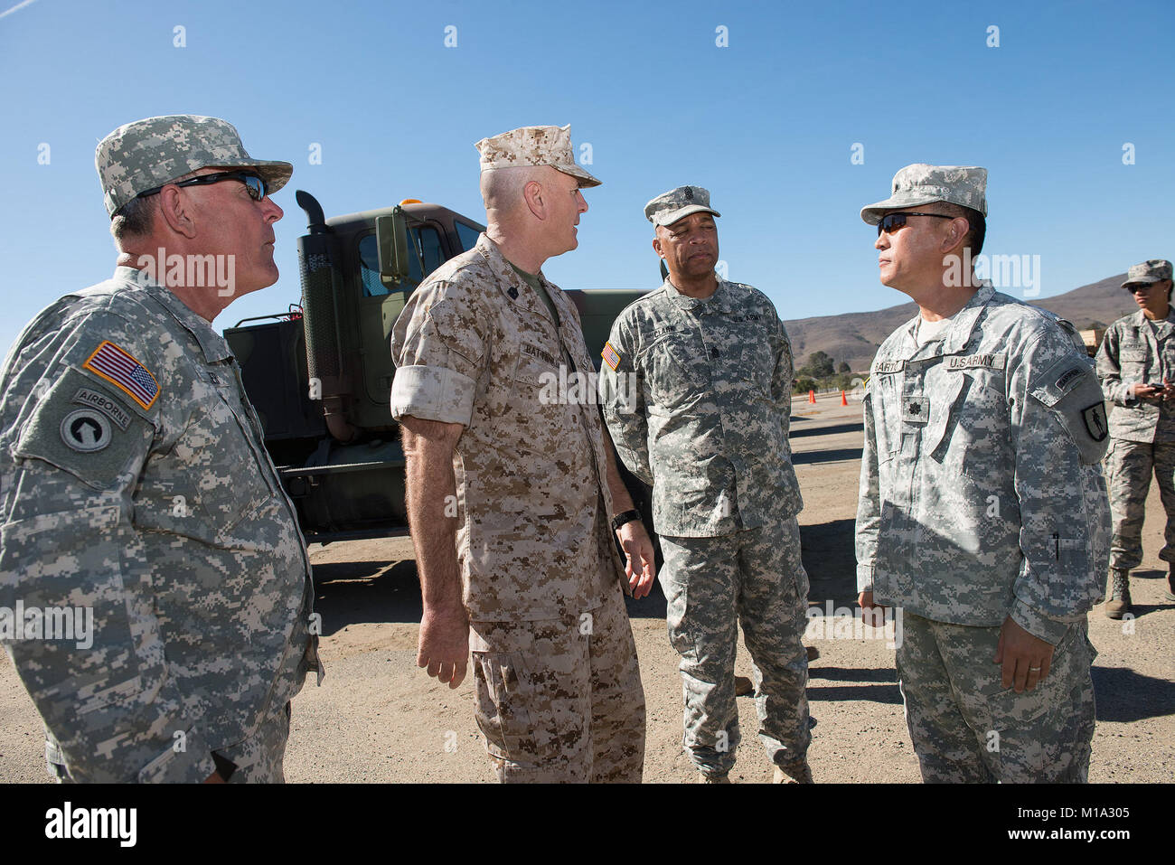Senior military leaders visit multiple California National Guard units ...