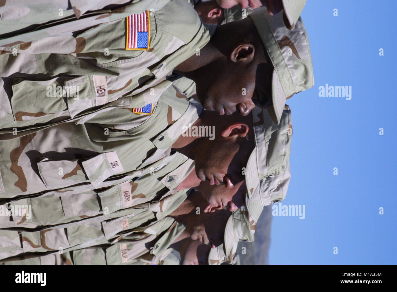 The California Army National Guard's 185th Armor Battalion deployed to ...