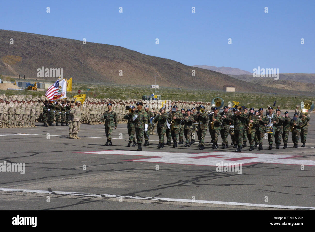 The California Army National Guard's 185th Armor Battalion deployed to ...