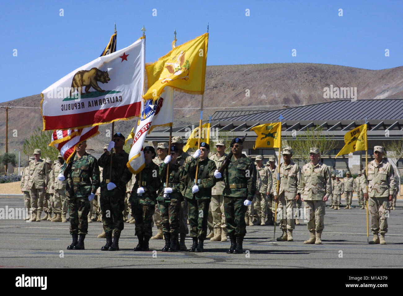 The California Army National Guard's 185th Armor Battalion deployed to ...