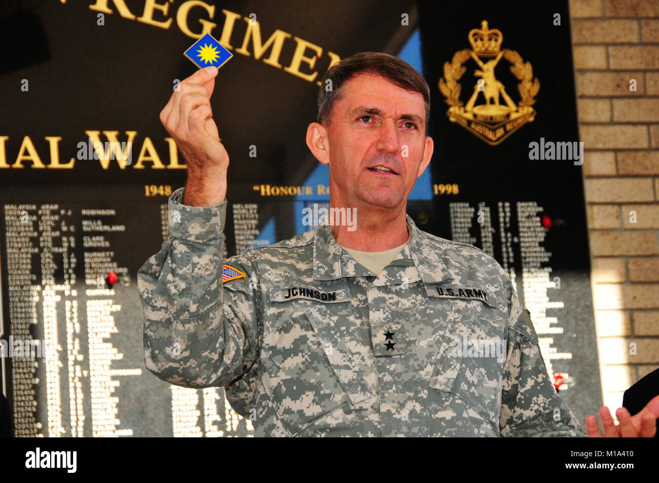 U s army maj gen scott johnson hi-res stock photography and images - Alamy
