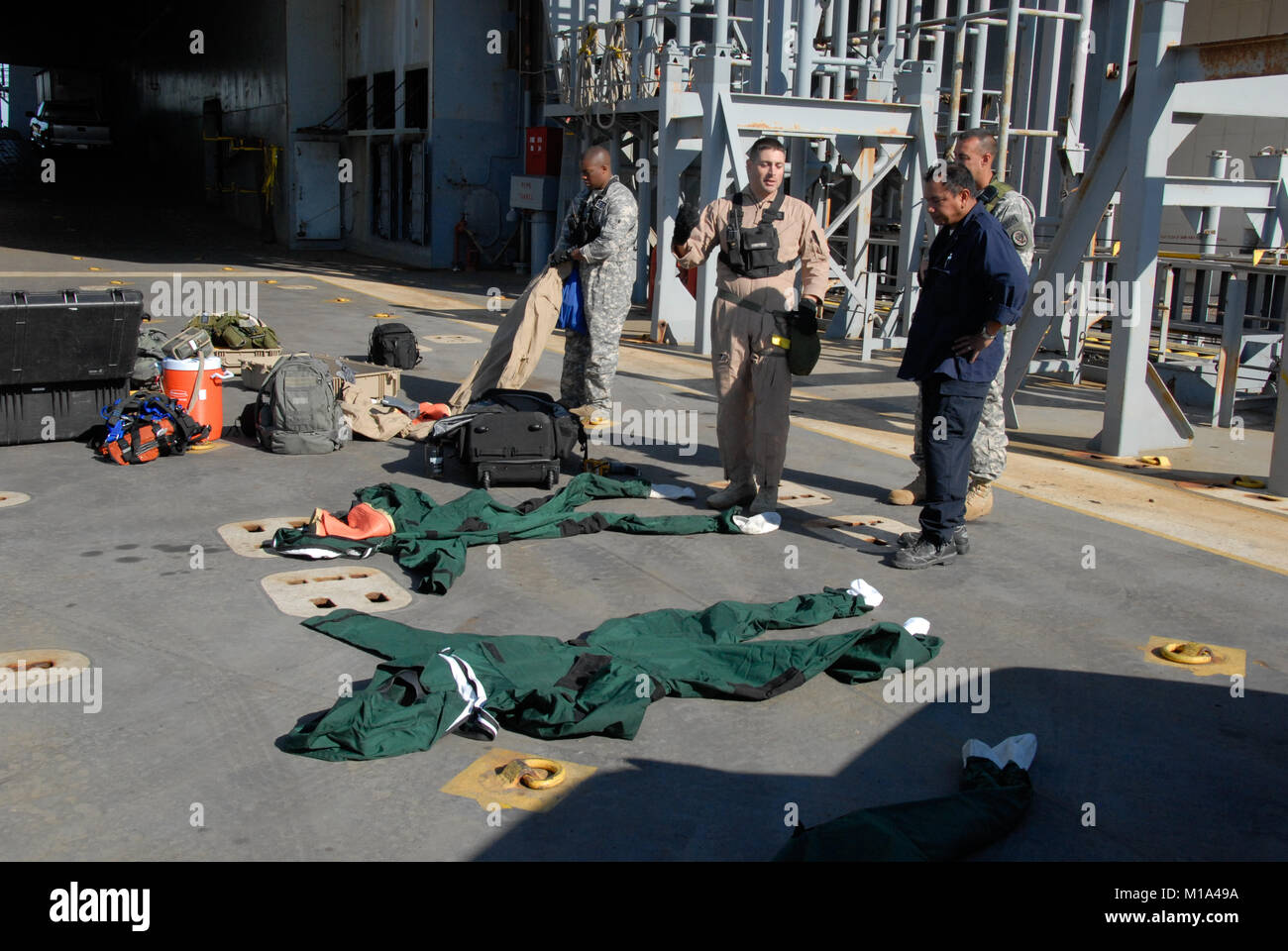 The 95th Civil Support Team from Hayward, Calif. is conducting a ...