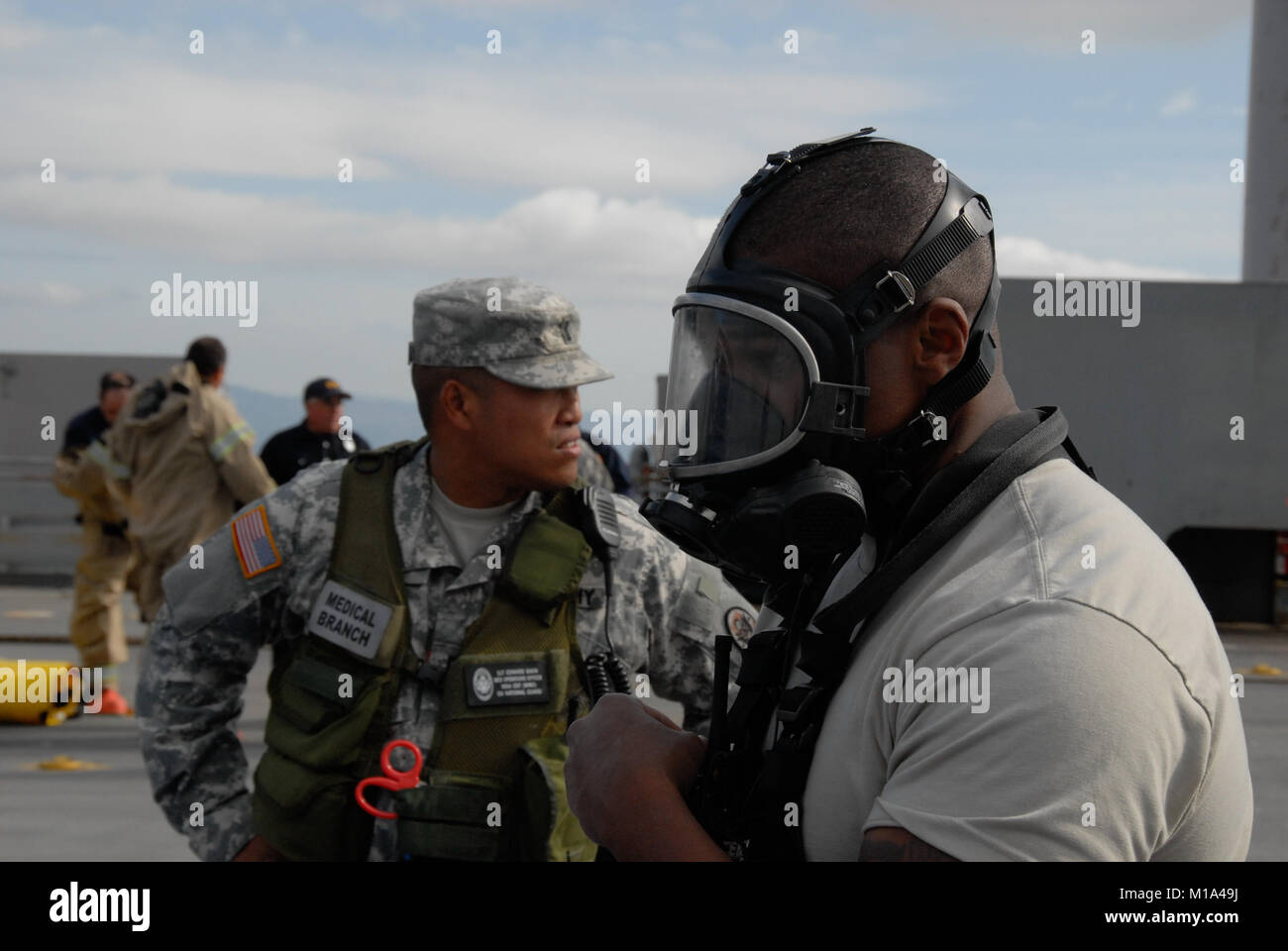 The 95th Civil Support Team from Hayward, Calif. is conducting a ...