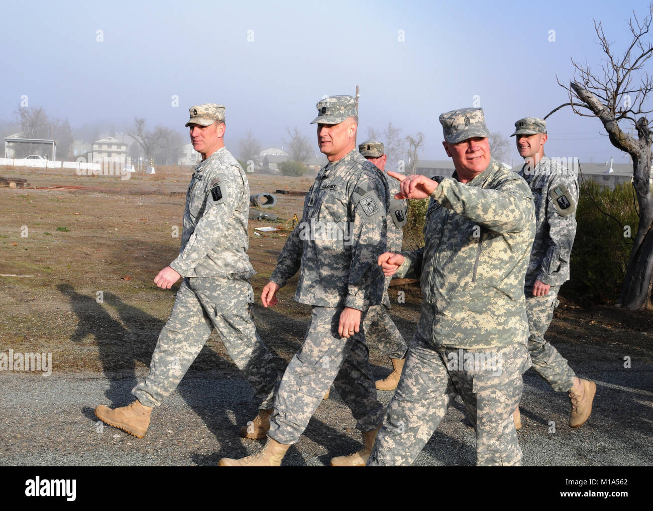 From left to right: Task Force Warrior instructor Sgt. 1st Class Ralph ...