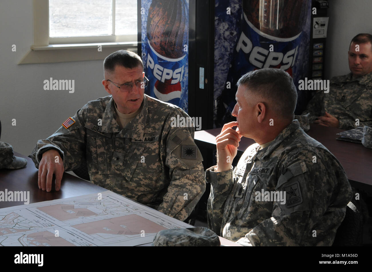 Brig. Gen. Keith Jones, the post commander for the California Army ...