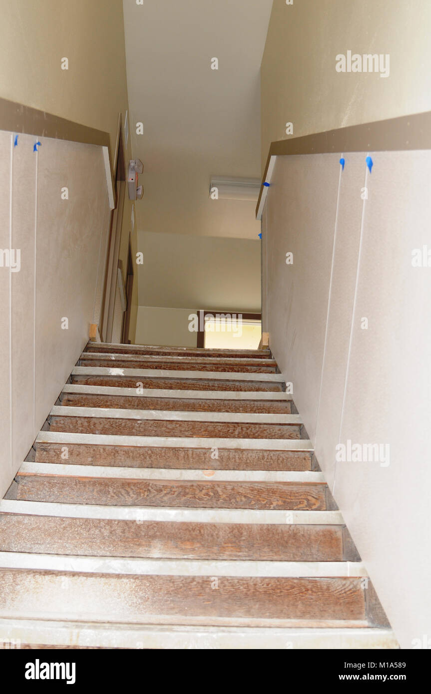 Inside a current transient barrack. A lot of these are under renovation ...