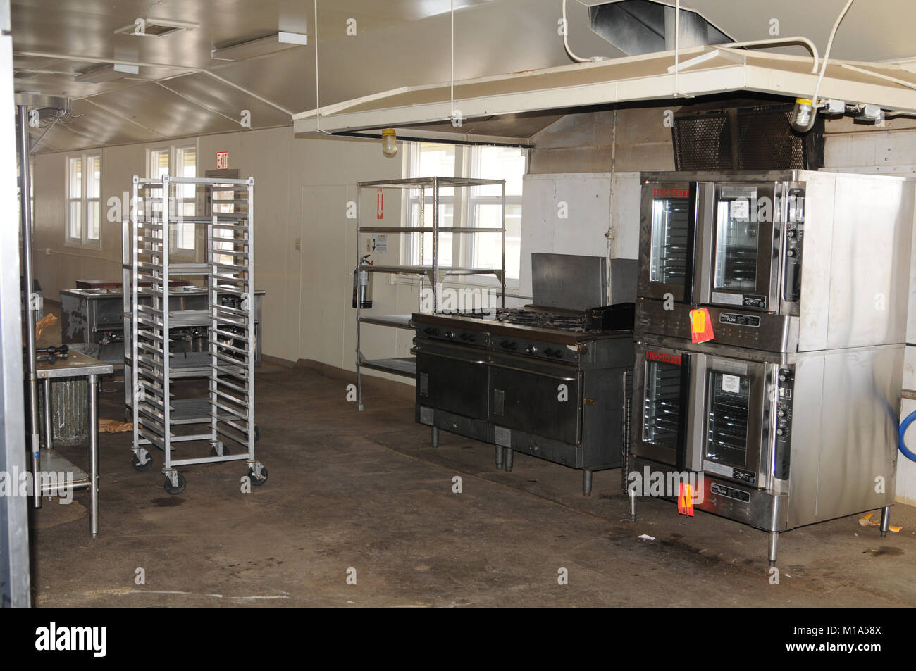 These are shots of a few of the transient barracks dining halls that ...