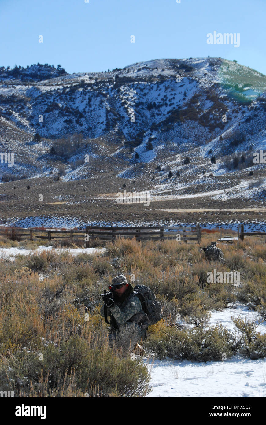Soldiers practicing drills hi-res stock photography and images - Alamy