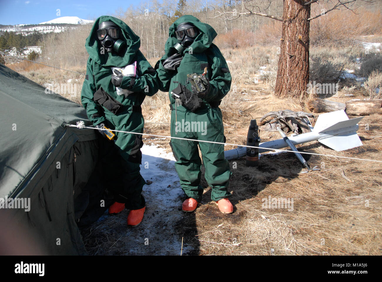 The 95th Civil Support Team, California Army National Guard, conducted ...