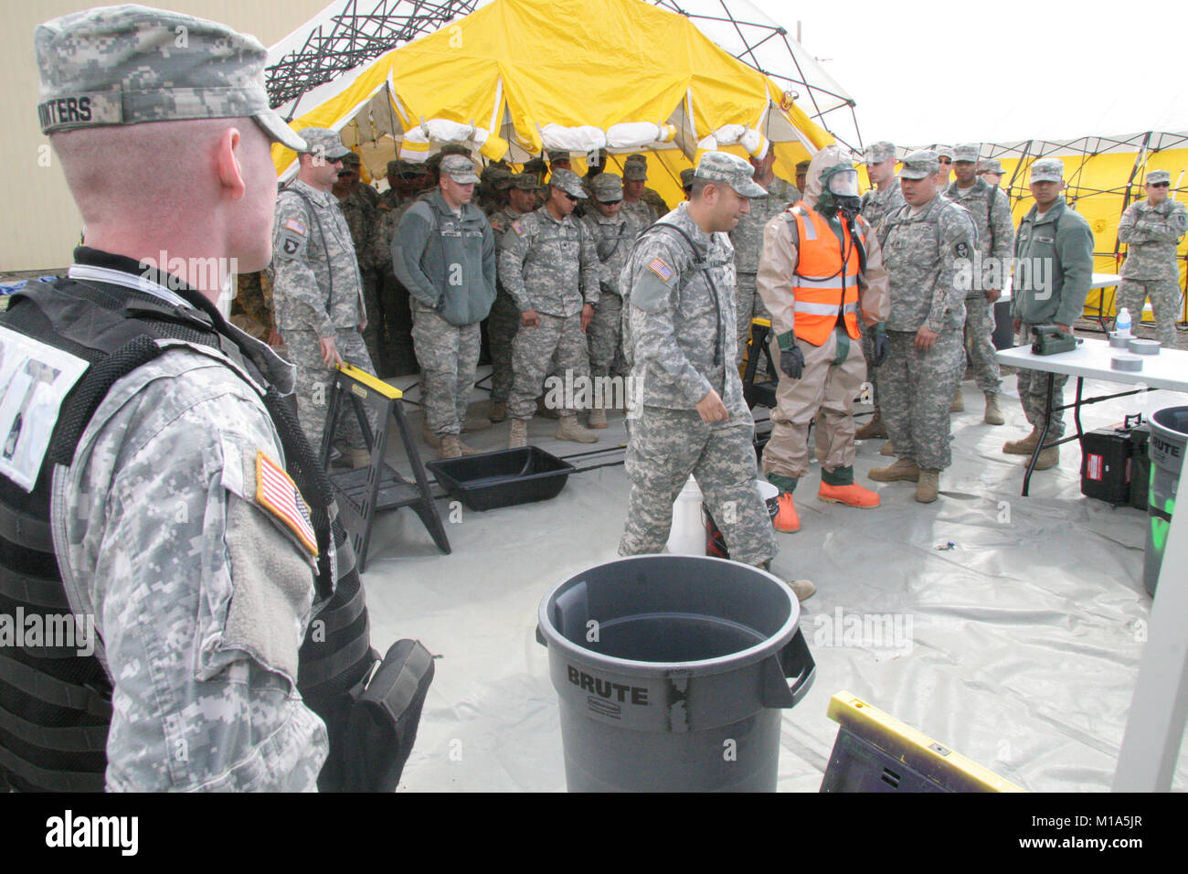 Under the watchful eye of Capt. Nicholas Winter, an OC/T (observer ...
