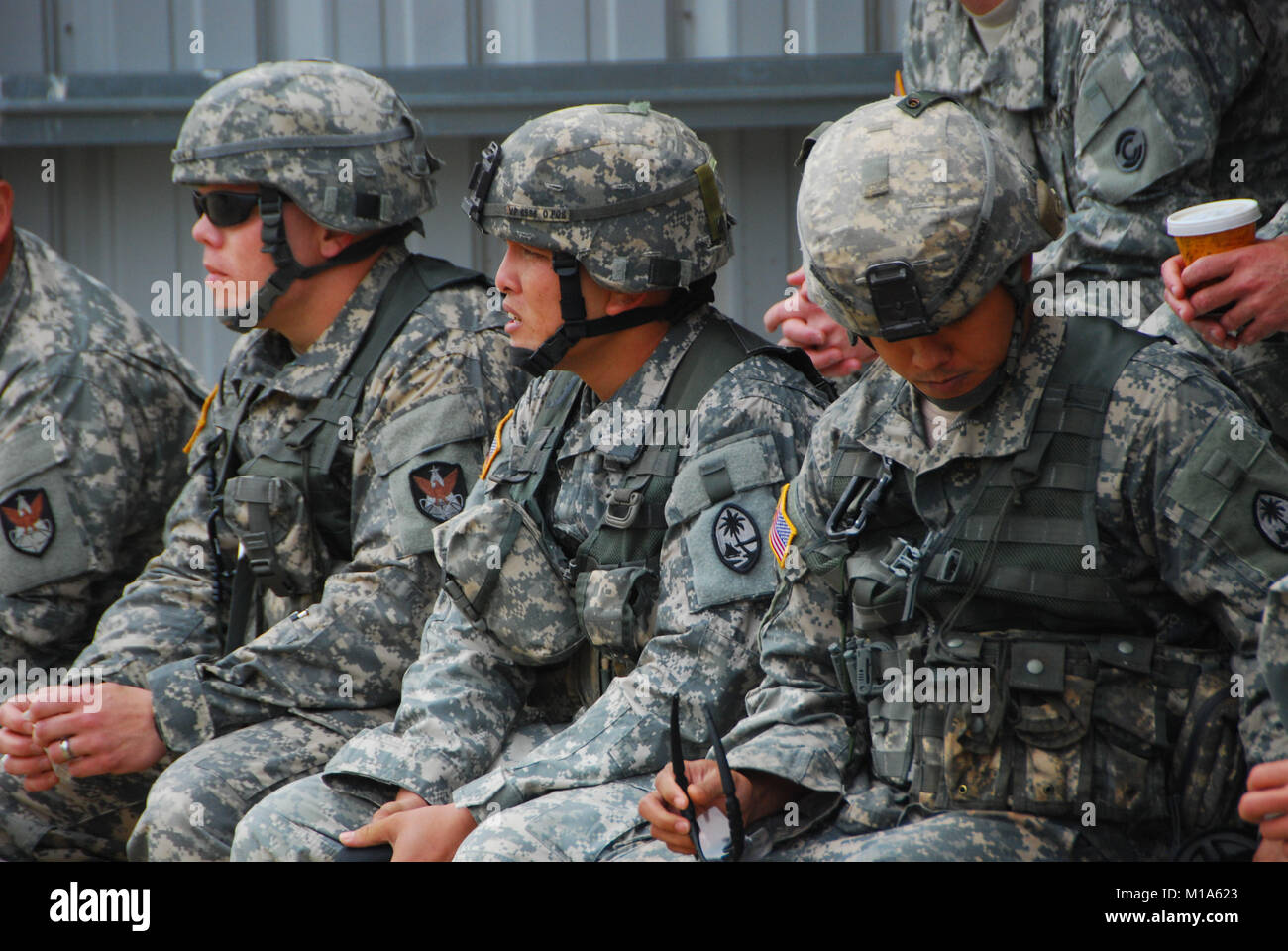 Army National Guard NCOs and Soldiers competing in the 2012 Region VII ...