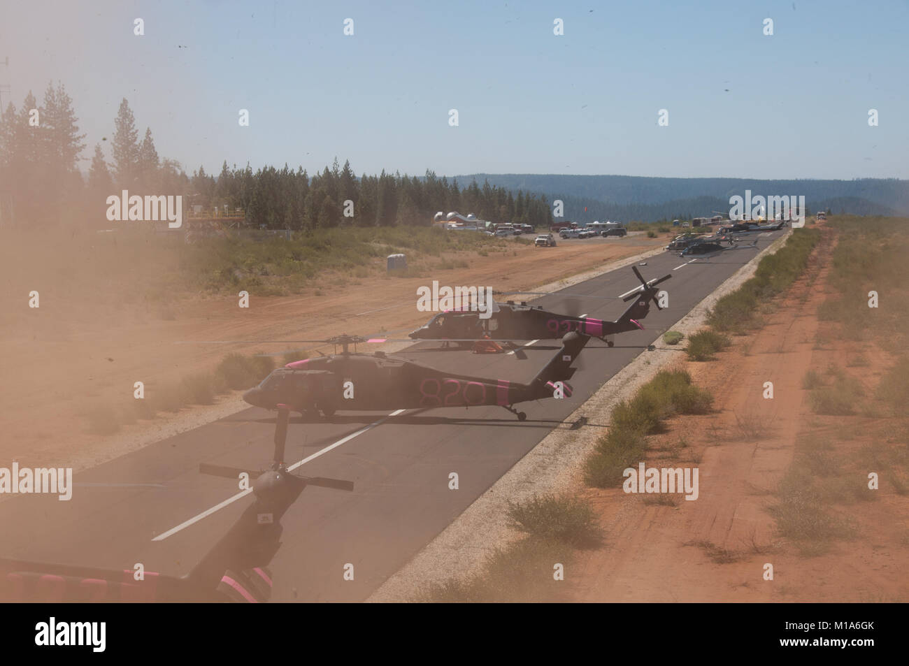 The mid-July Robbers Fire near Colfax/Forest Hill in Northern ...