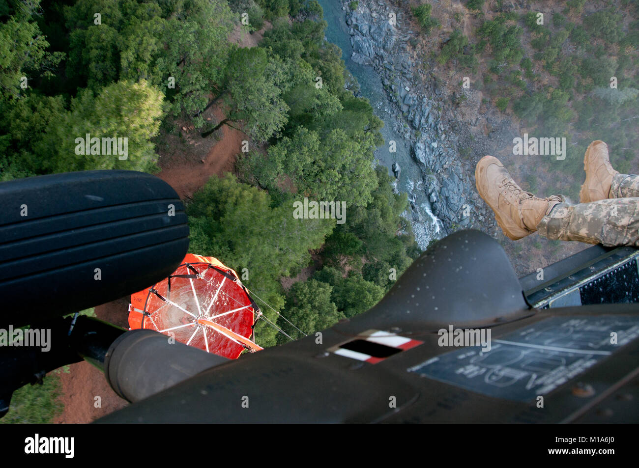 The mid-July Robbers Fire near Colfax/Forest Hill in Northern ...
