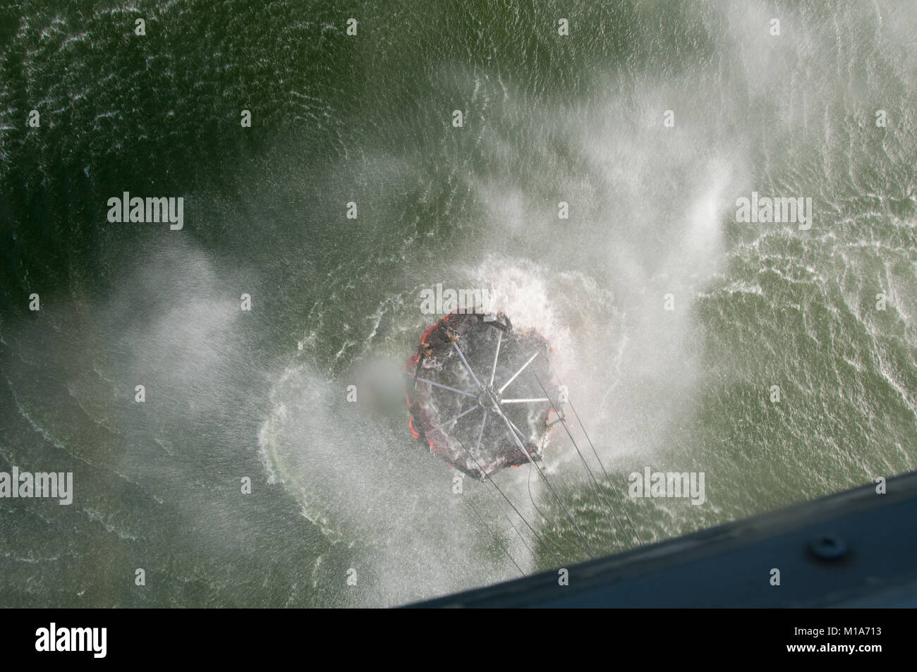 Joint Fire Fighting: Two HH-60G Pave Hawk helicopters from the 129th ...