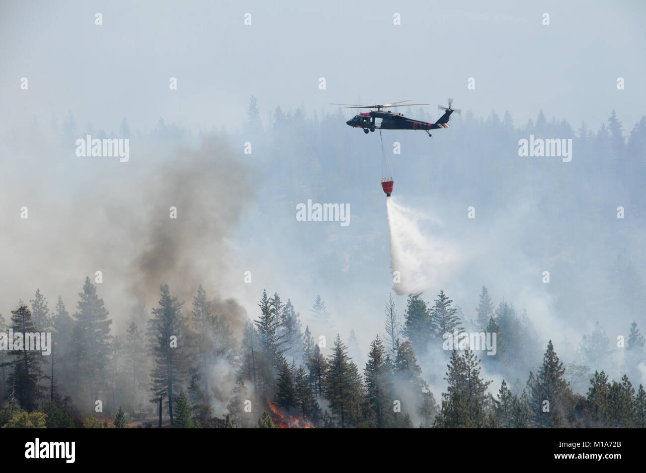 California Army and Air National Guard firefighting aircraft and their ...