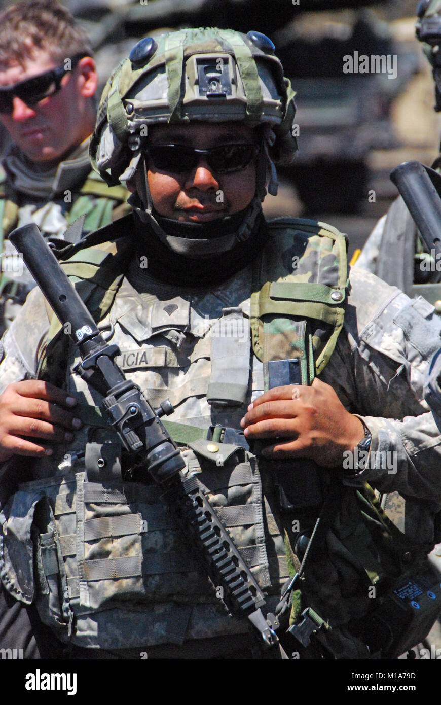 During annual training in May 2016 Soldiers from Bravo Battery, 1st ...