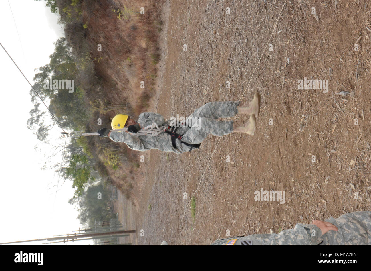 A Soldier from the 40th Infantry Division participated in the High ...