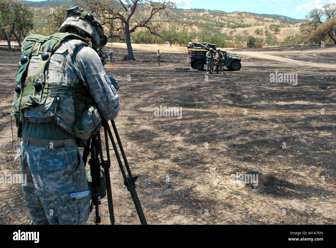 During annual training in May 2016 Soldiers from Bravo Battery, 1st ...