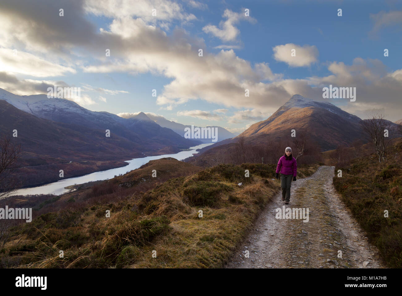 West highland way glencoe hi-res stock photography and images - Alamy