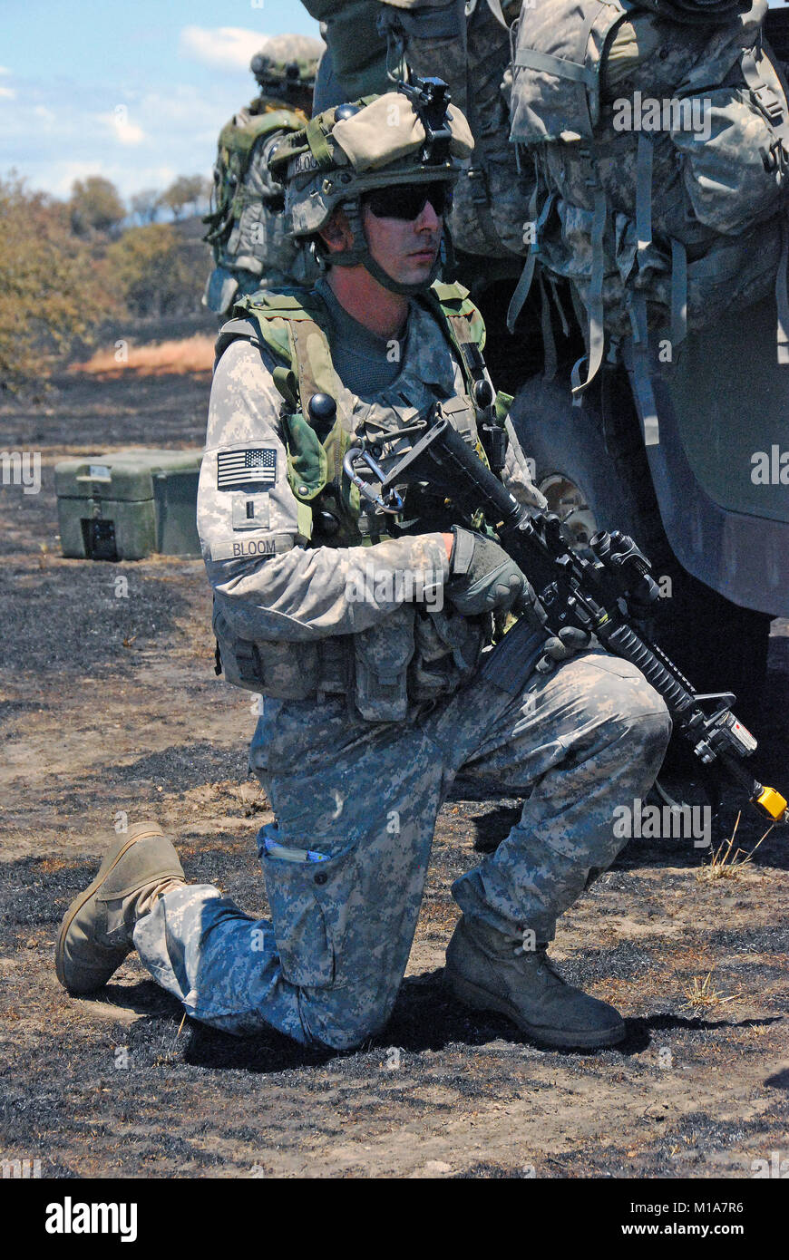 During annual training in May 2016 Soldiers from Bravo Battery, 1st ...