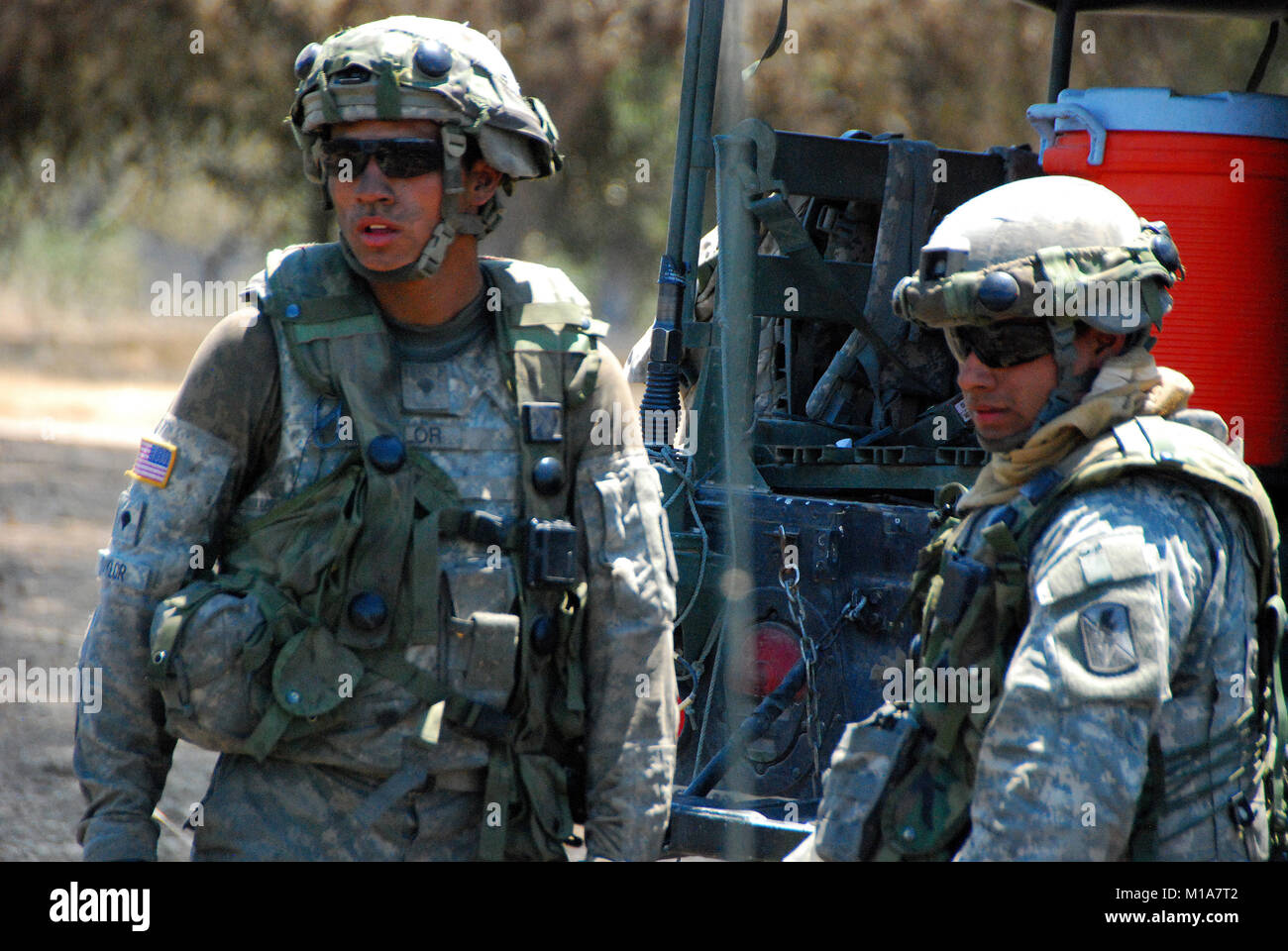 During annual training in May 2016 Soldiers from Bravo Battery, 1st ...