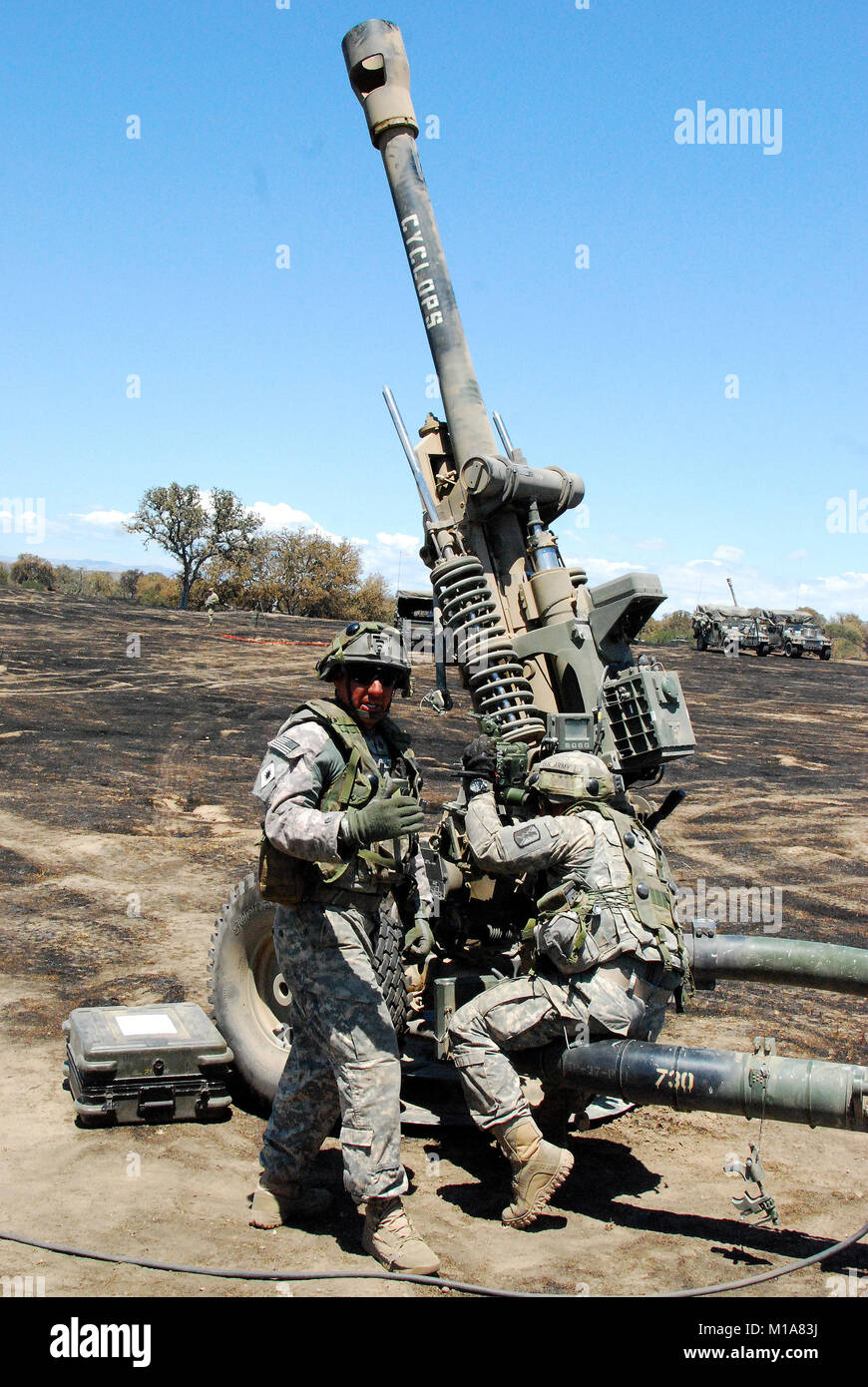 143rd artillery hi-res stock photography and images - Alamy