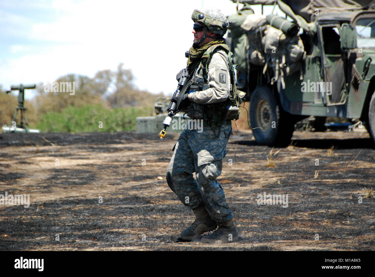 During annual training in May 2016 Soldiers from Bravo Battery, 1st ...