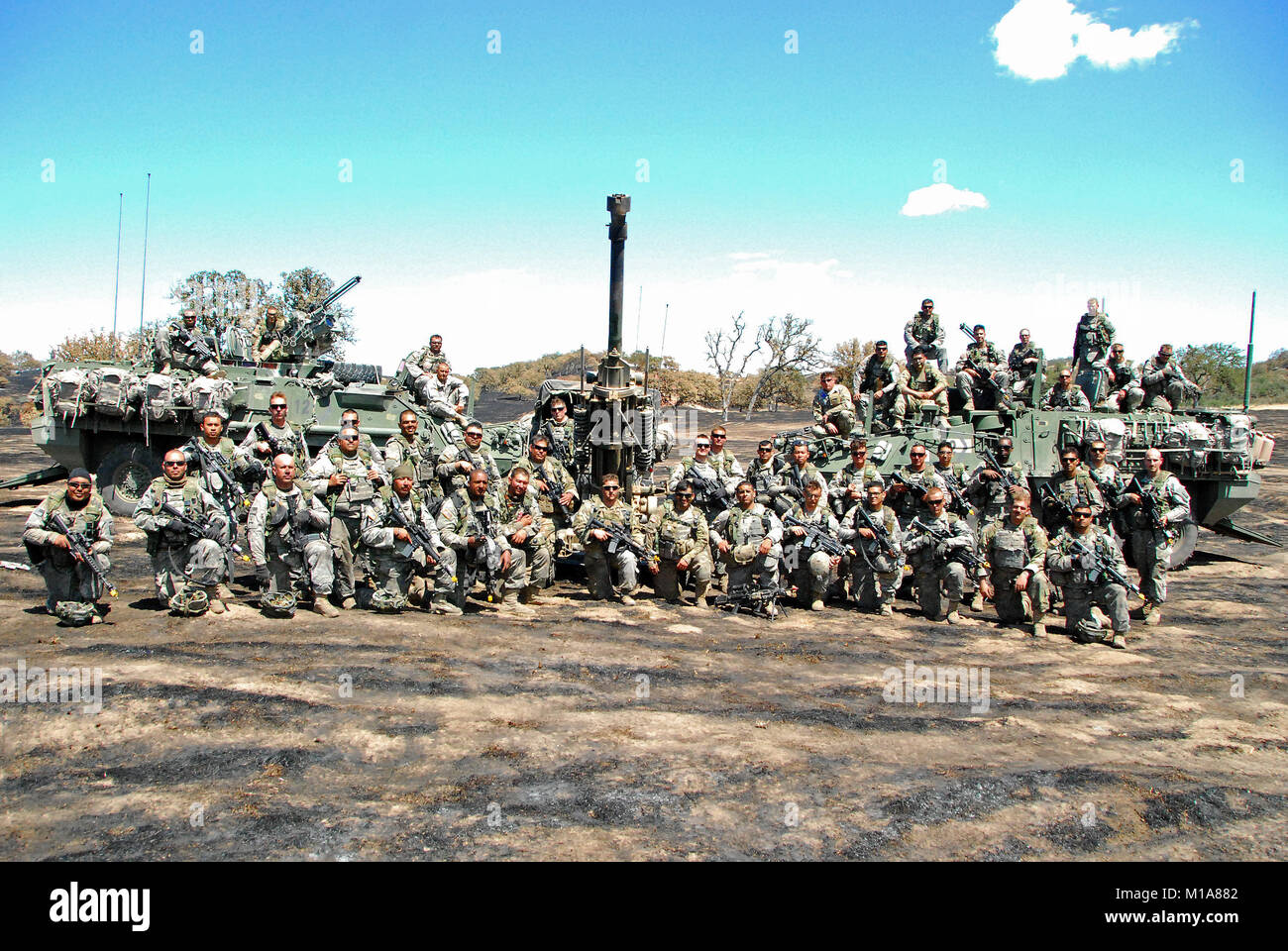 During annual training in May 2016 Soldiers from Bravo Battery, 1st Battalion, 143rd Field ...
