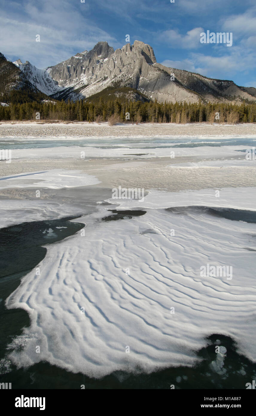 Frozen ice patterns hi-res stock photography and images - Alamy
