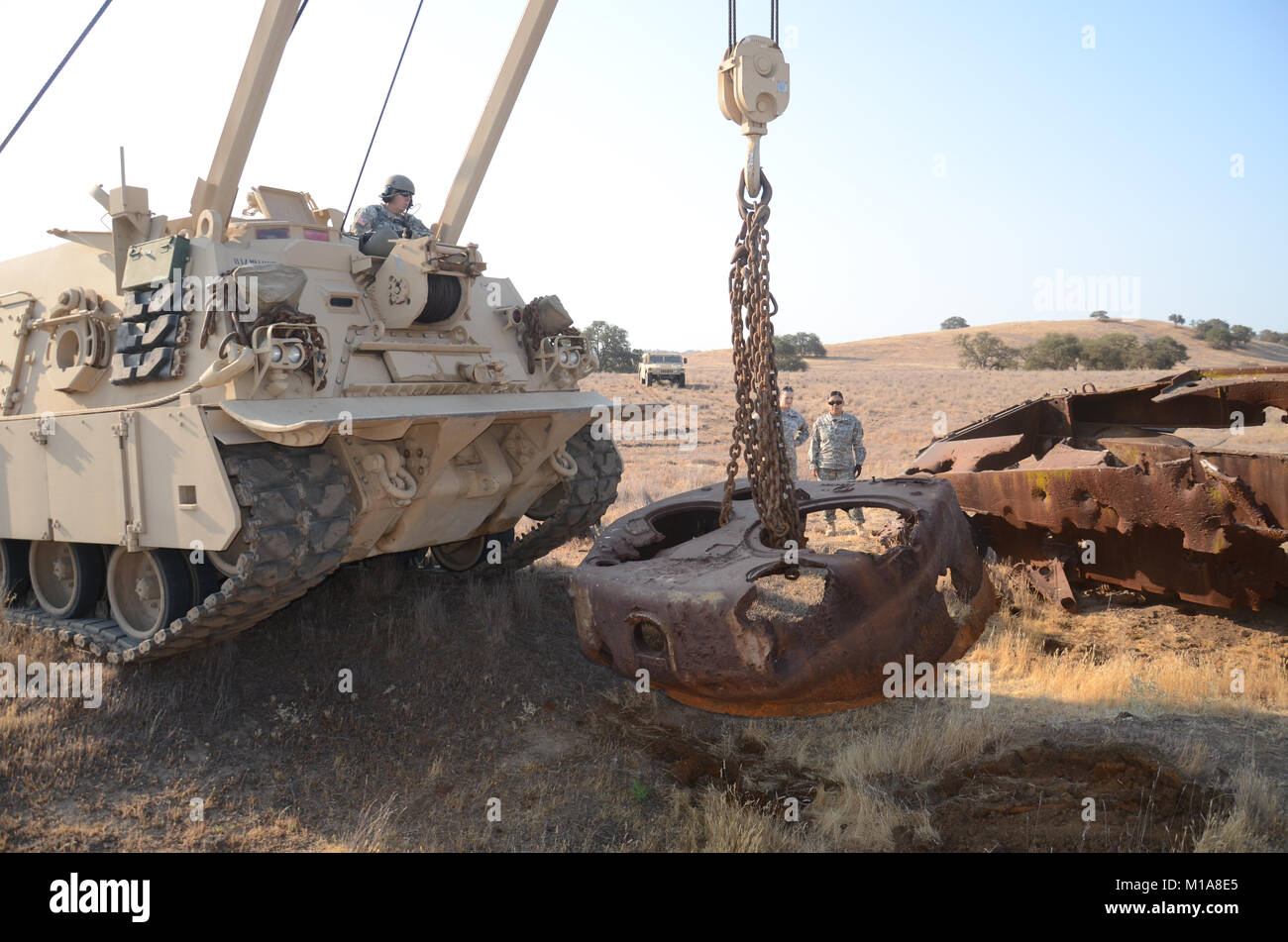 M88 recovery vehicle hi-res stock photography and images - Alamy