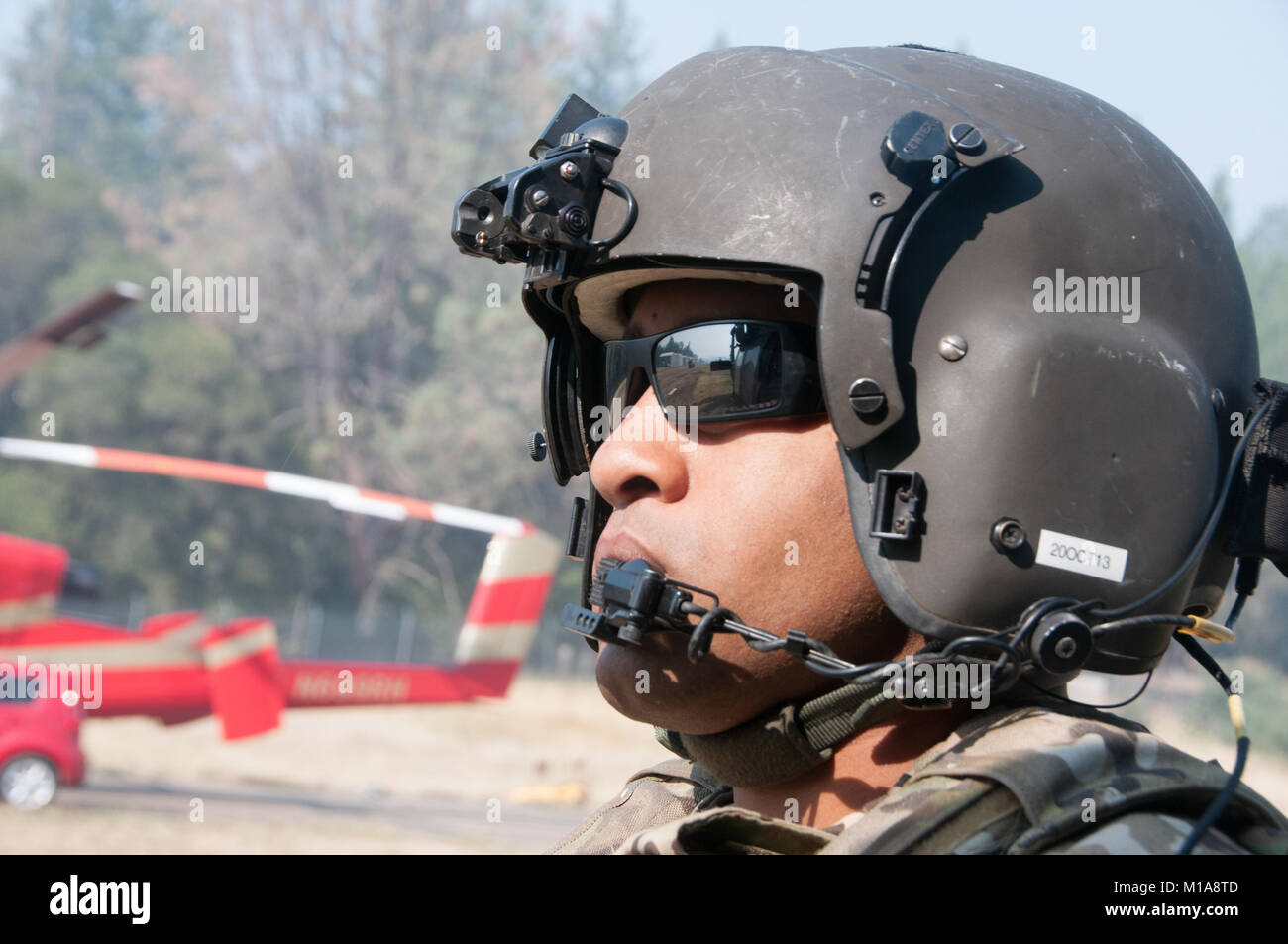 Photos show helibase, 129th Rescue Wing, cloud coverage, fires, and ...